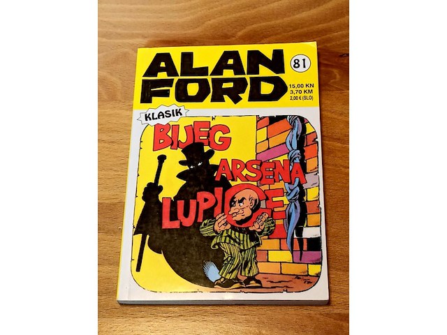 Alan Ford klasik 81 - Bijeg Arsena Lupige