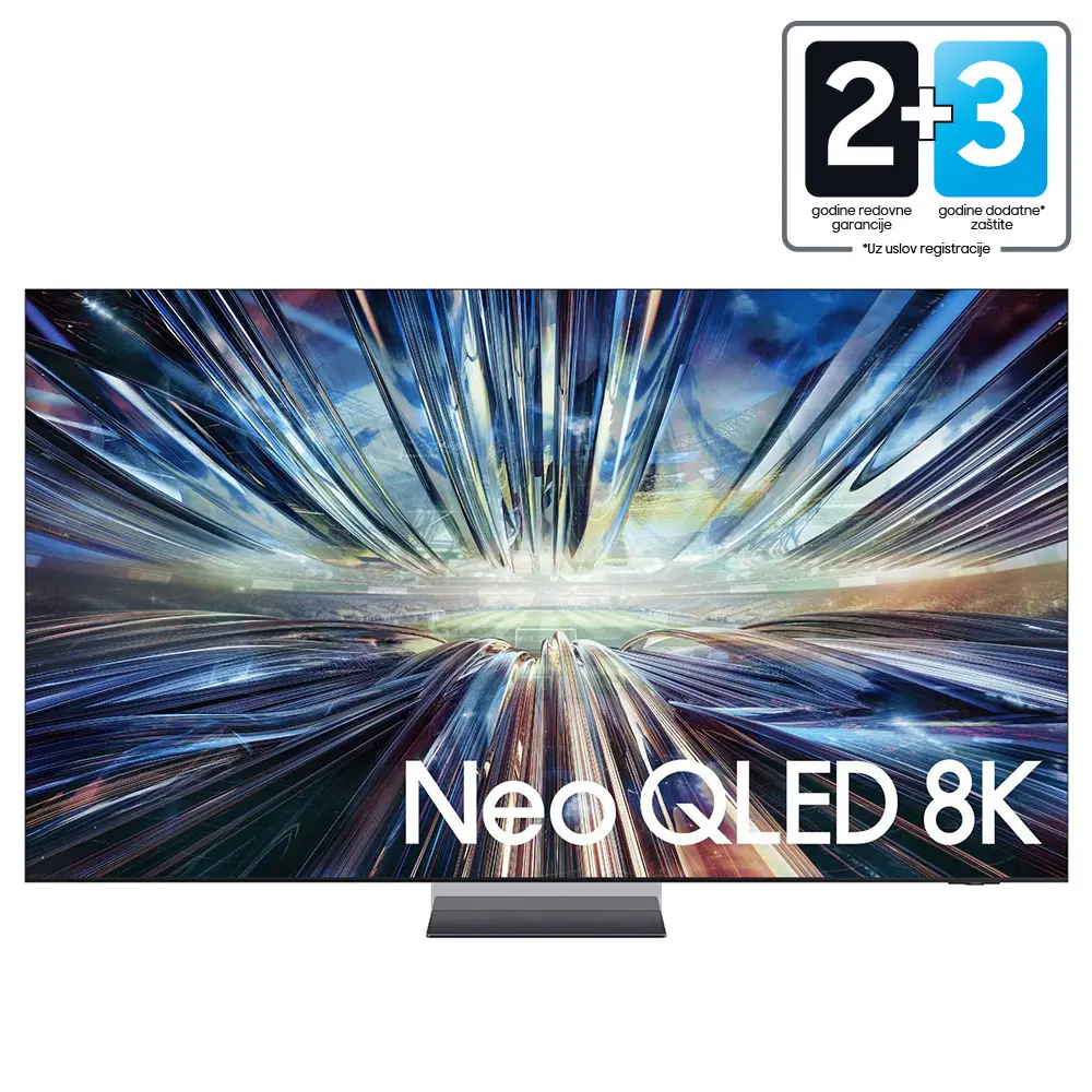 Samsung QE65QN900DTXXH Smart Televizor, 65", 8K Neo QLED, Crni