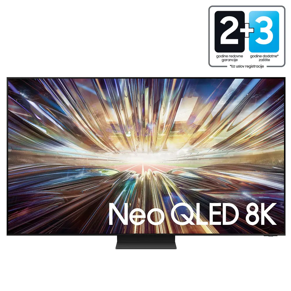 Samsung QE65QN800DTXXH Smart Televizor, 65", 8K Neo QLED, Crni