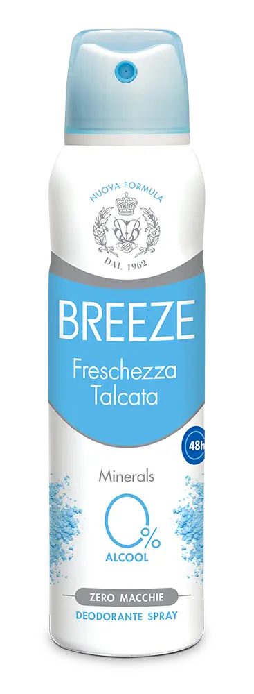 BREEZE Ženski dezodorans Freshezza Talcata, 150ml