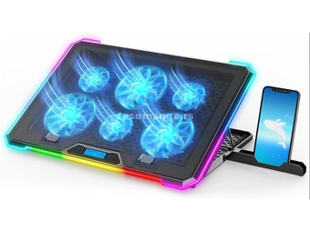 Kuler za laptop RGB ICE COOREL K15
