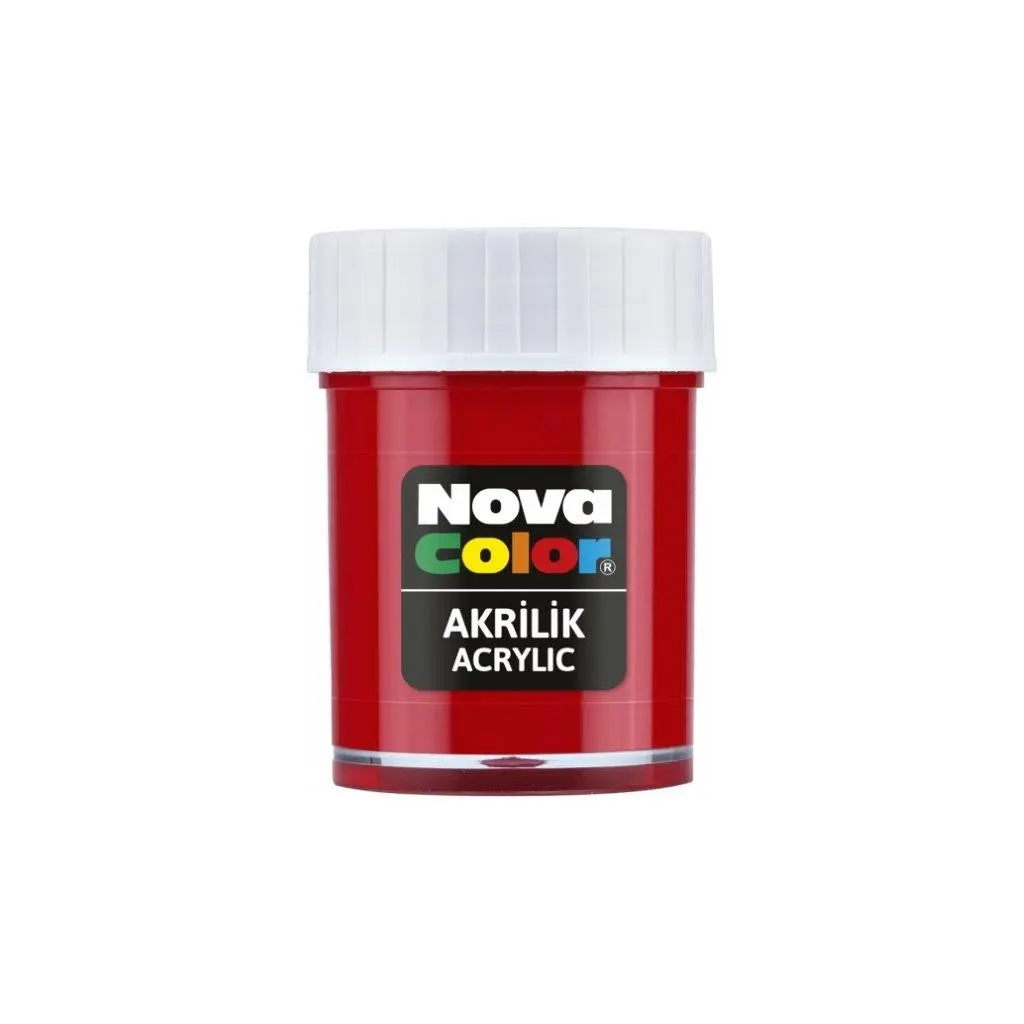 NOVA COLOR Akrilna boja 30g crvena