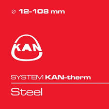 KAN-therm Press poluspojnica sa ravnim zaptivačem Steel