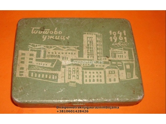 Titovo užice 1941 1961 limena kutija