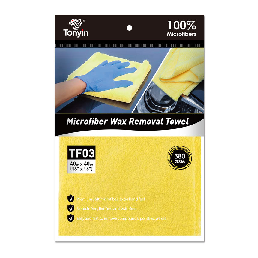 Krpa za vosak Microfiber Wax removal towel 40×40 380gsm