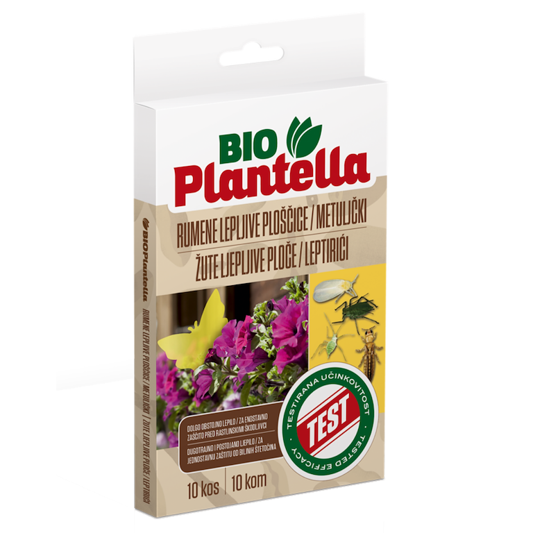 Bio Plantella LEPTIR lepljive ploče za žardinjere i saksije