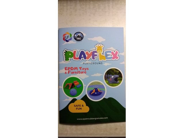 Knjiga:Playflex-Bojanka  A4 format,25 str.novo