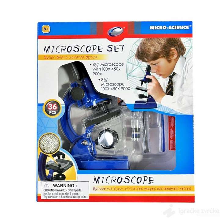 Mikroskop set za decu (36 DELOVA)