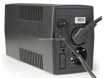 GEMBIRD EG-UPS-B850 Gembird 850VA 510W AVR UPS, 2 x Shuko output sockets, black