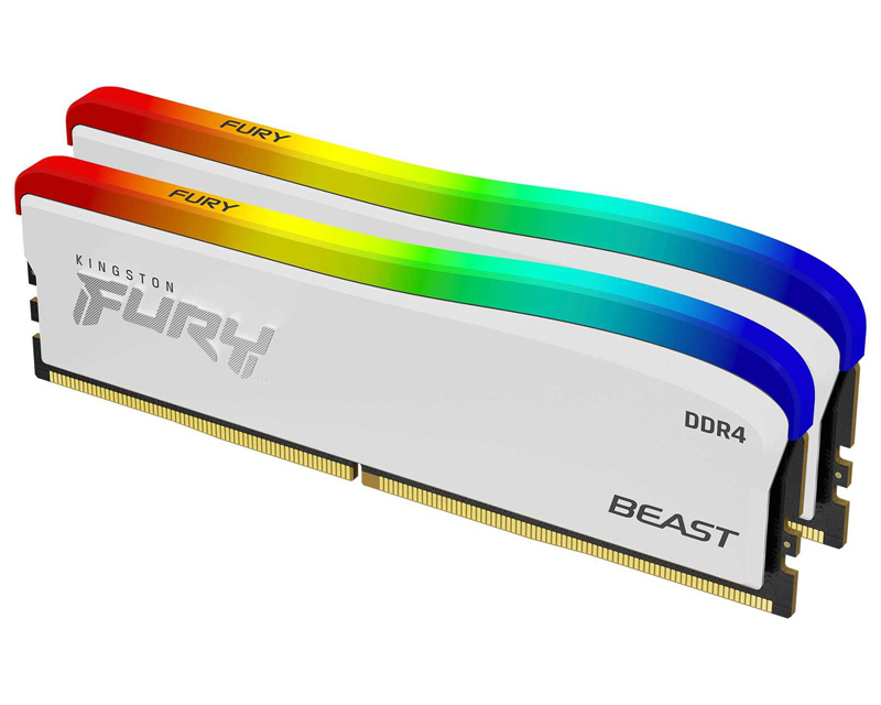 KINGSTON - DIMM DDR4 32GB (2x16GB kit) 3600MT/s KF436C18BWAK2/32 Fury Beast RGB Special Edition
