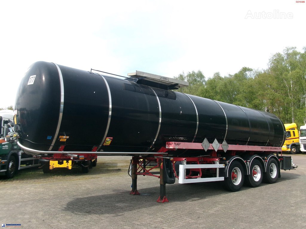 LAG Bitumen tank inox 31.9 m3 / 1 comp cisterna za bitumen