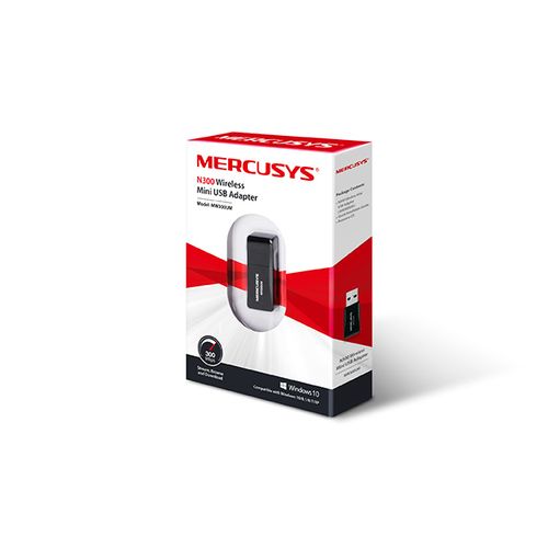 Mercusys MW300UM, N300 Wireless Mini USB Adapter