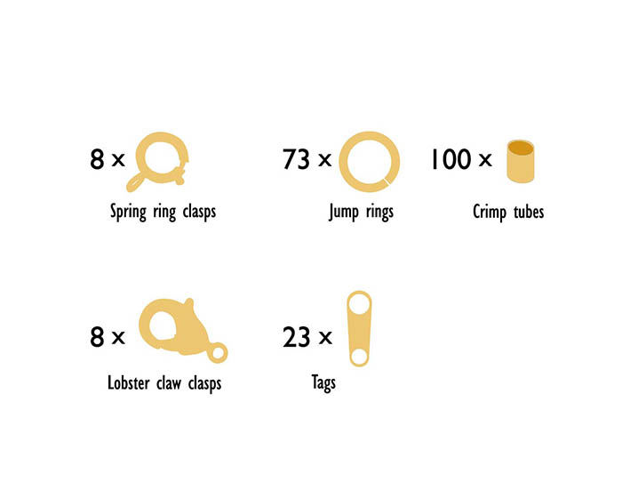 Set komponenti – Gold Plated (pak)