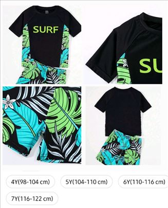 Surf kupaći set-veličine na slici-naručivanje