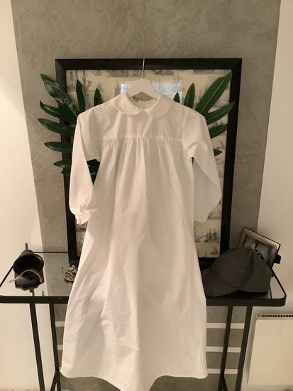 Lindex bela pamucna haljina