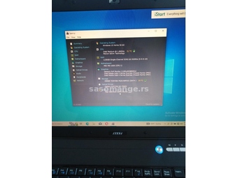 Laptop msi duo2core 1.66ghz,hdd320gb,ram2gb
