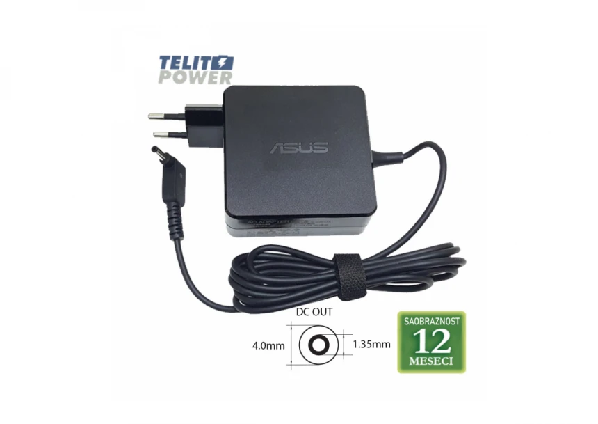 ASUS 19V-3.42A ( 4.0 * 1.35 ) ADP-65DWA 65W LAPTOP ADAPTER