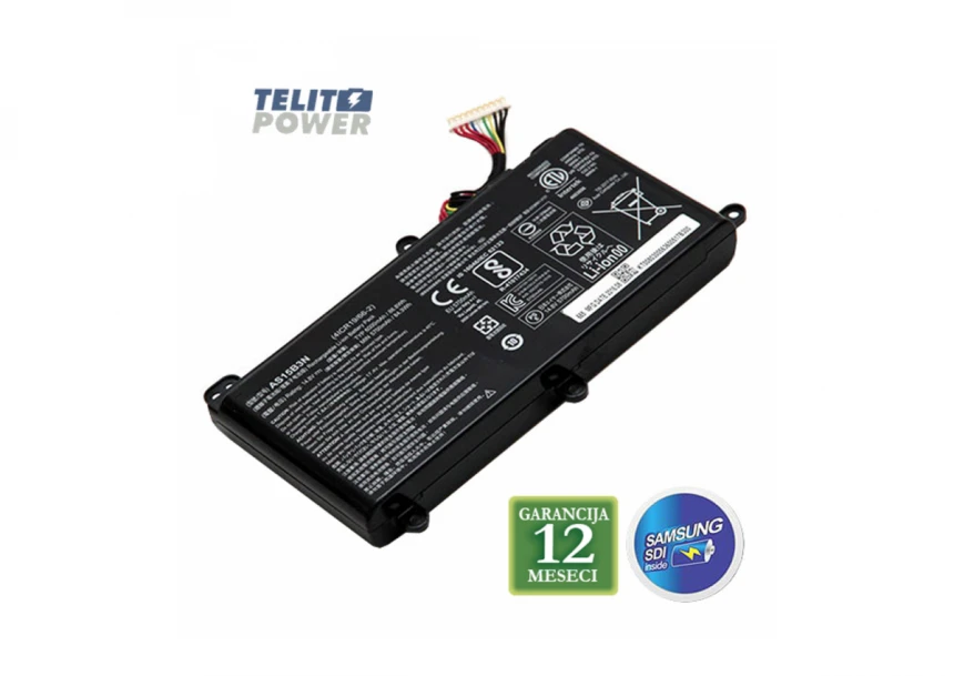 Baterija za laptop ACER PREDATOR G9-591 AS15B3N 14.8V 88.8Wh ( 6000mAh )