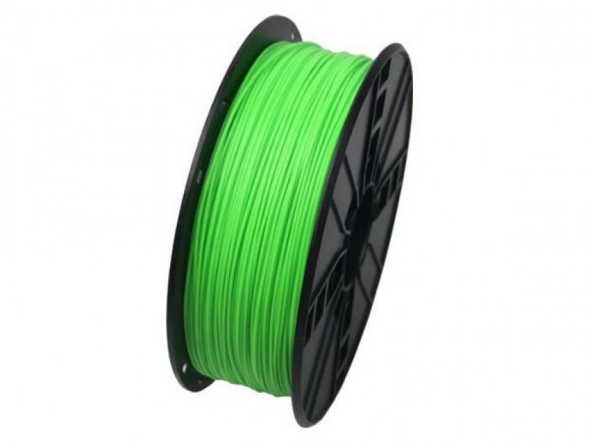 3DP-PLA1.75-01-FG PLA Filament za 3D stampac 1.75mm, kotur 1KG Fluorescent Green 19007