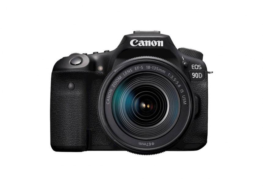 Fotoaparat Canon EOS 90D + objektiv 18- 135 mm, IS nano USM