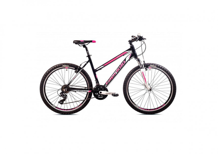 Bicikl Capriolo MTB MONITOR FSL 26" 21AL Crno-pink 2019 (919449-17)