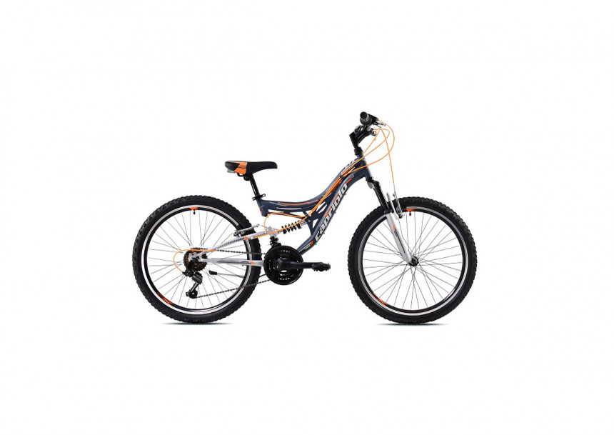 Bicikl Capriolo MTB Ctx 240 24" 18 brzina sivo-narandžasta (921403-14)