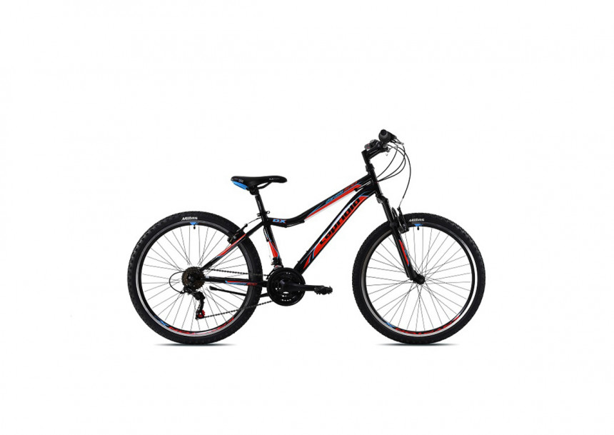 Bicikl Capriolo Mtb Diavolo dx 600FS 26" 18 brzina crno-crvena (921366-17)