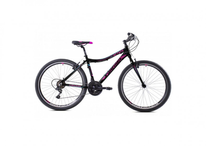 Bicikl Capriolo MTB Attack lady 26" 18AL Crno pink 17" 920565-17