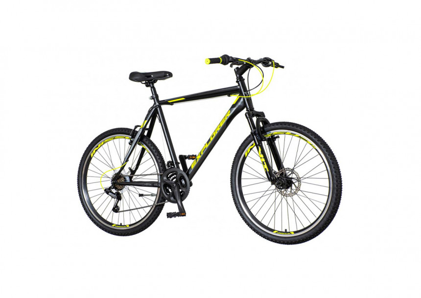 Bicikl VOR266AMD1 26"22" EXPLORER VORTEX AMORT CRNA 2021 EUR1 Wk