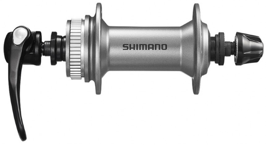 NABLA PREDNJA SHIMANO HBM4050 36H OLD 100MM AXLE 108MM QR 133MM FOR ROTOR CENTER LOCK W/O ROTOR MOUNT COVER SILVER INDPACK EHBM4050AS SHIMANO