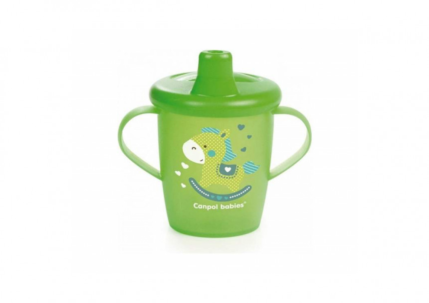 CANPOL BABY SOLJA 250ML NON SPIL 31200 TOYS - GREEN (31200_gre)