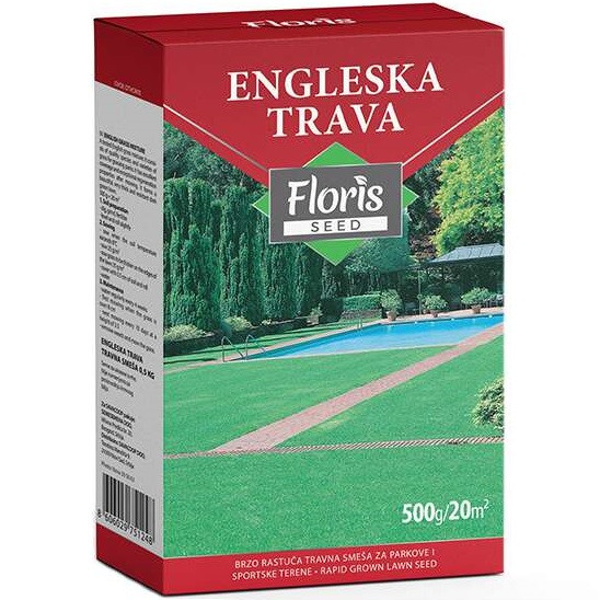 Travna smeša - engleska trava (engleski ljulj) 0.5kg FLORIS