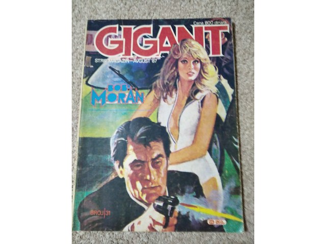 GIGANT br.31  -  BOB MORAN avgust 1987