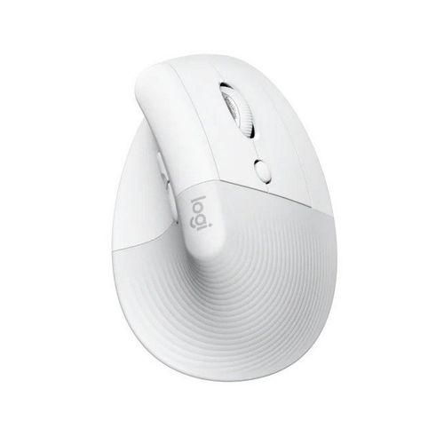 LOGITECH Lift Vertical Ergonomic Wireless miš beli