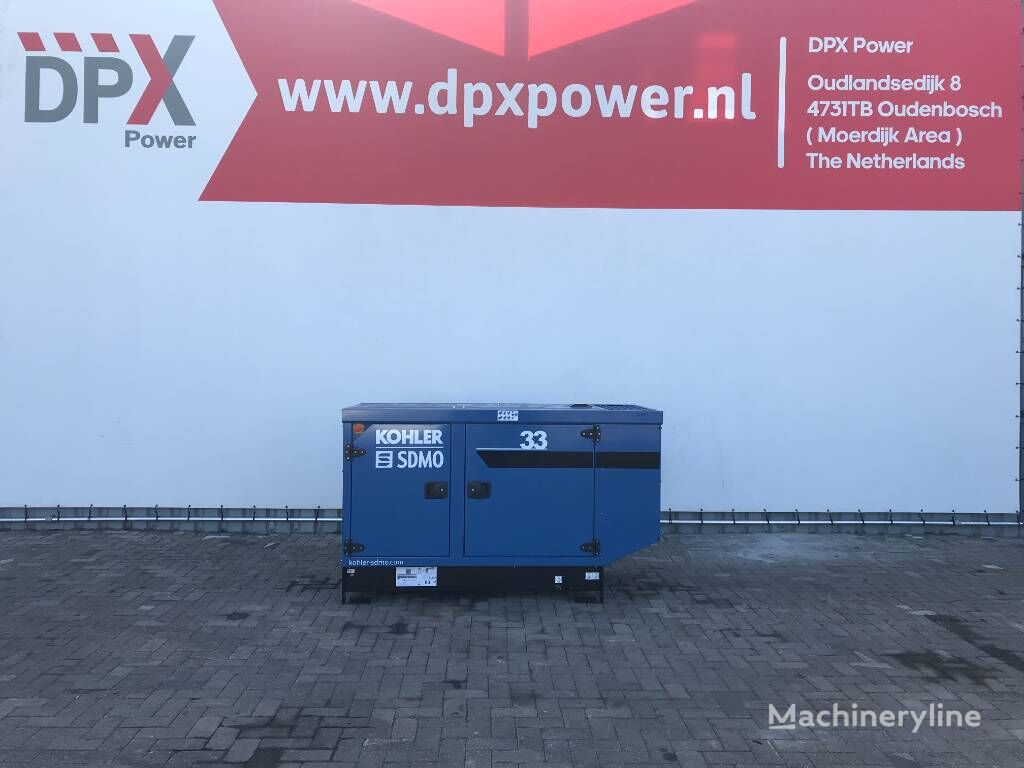 Novi SDMO K33 - 33 kVA Generator - DPX-17004 diesel generator