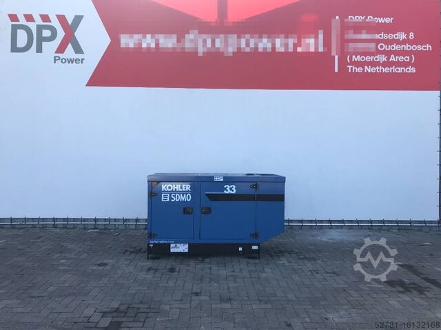 Agregatne
Sdmo K33 - 33 kVA Generator - DPX-17004