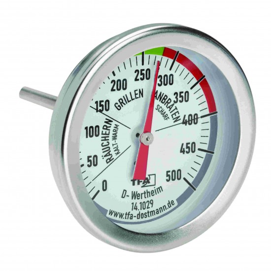 Termometar za pećnice štapni kratki 41mm 0-500 °C