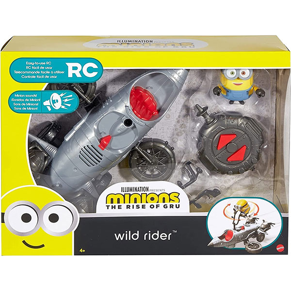 Minions Wild Rider RC auto Mattel GMF19