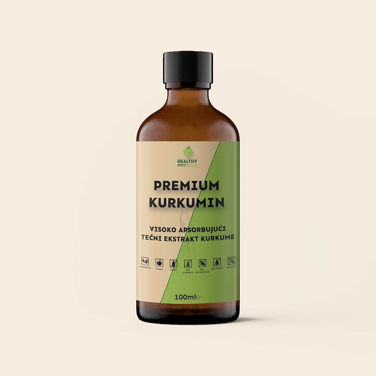 Kurkumin Premium – Visoko apsorbujući tečni ekstrakt