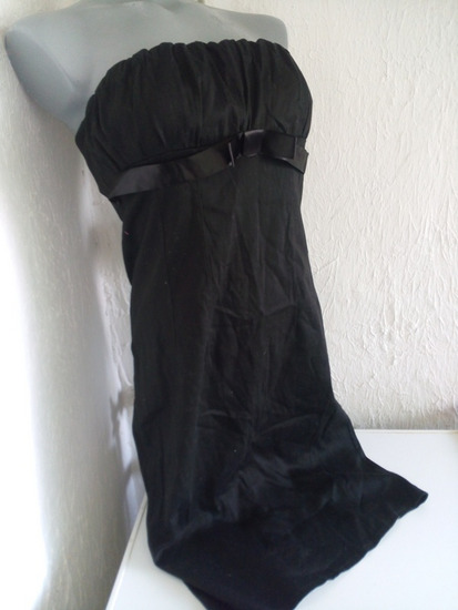 Francuska top crna haljinica sa masnom S
