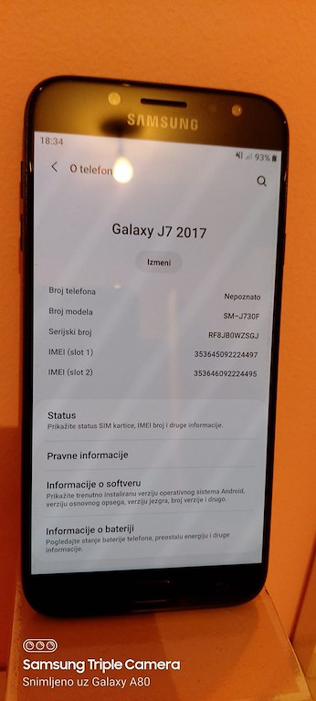 Na prodaju Samsung J7 2017