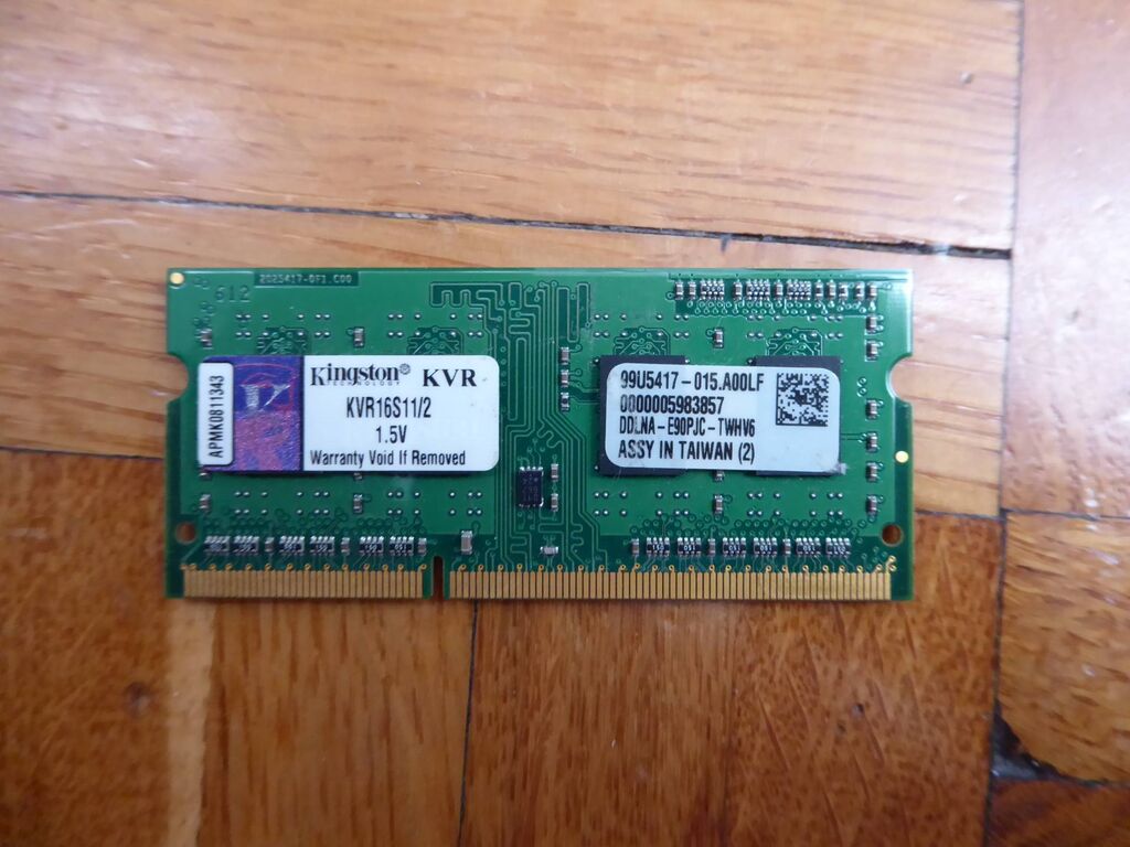 2GB 1333MHz DDR3 204pin SO-DIMM-kingston