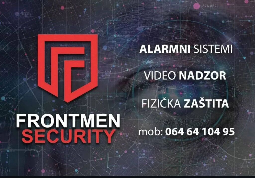 Frontmen Security Sombor je kompanija koja pruža usluge sigurnosti kao