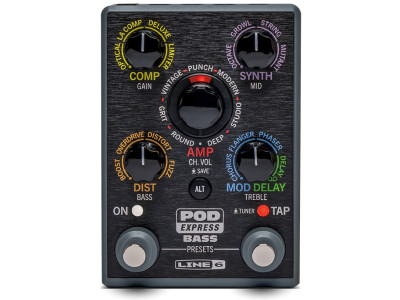 Line 6 Pod Express Bass Amp and Effects Processor