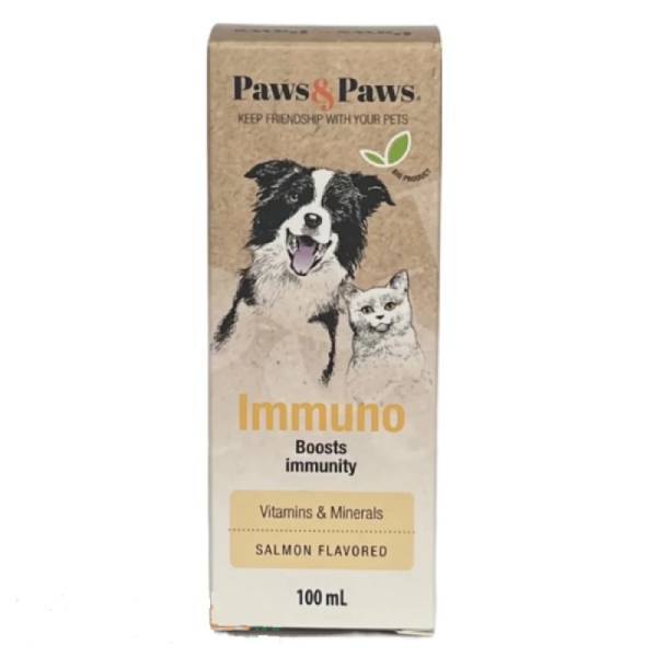 Paws&Paws Immuno, Suplement za pse, poboljsava imuno sistem psa - 100 ml