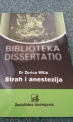 Strah I Anestezija Od Zorica Mitić