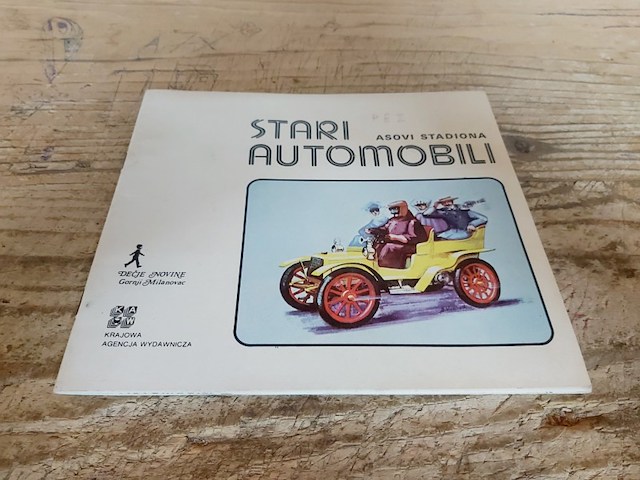 Album sa sličicama stari automobili SSK