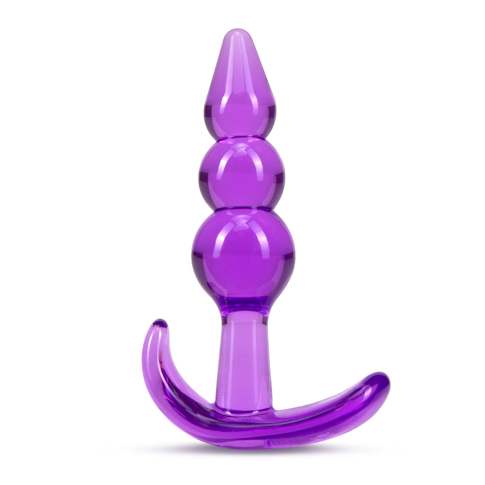 Triple beads anal plug