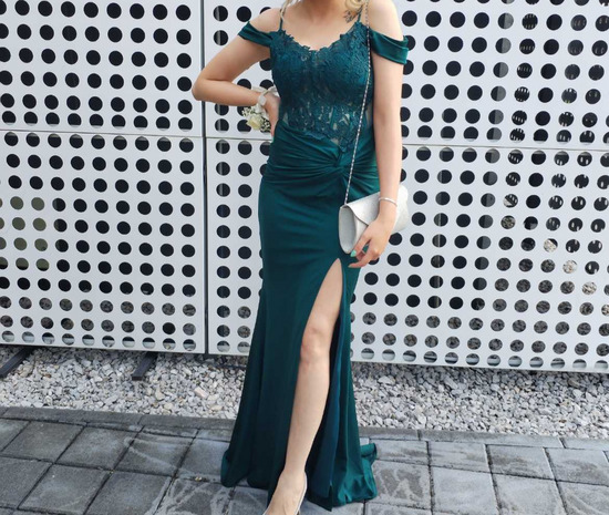 Svečana haljina sa čipkom
