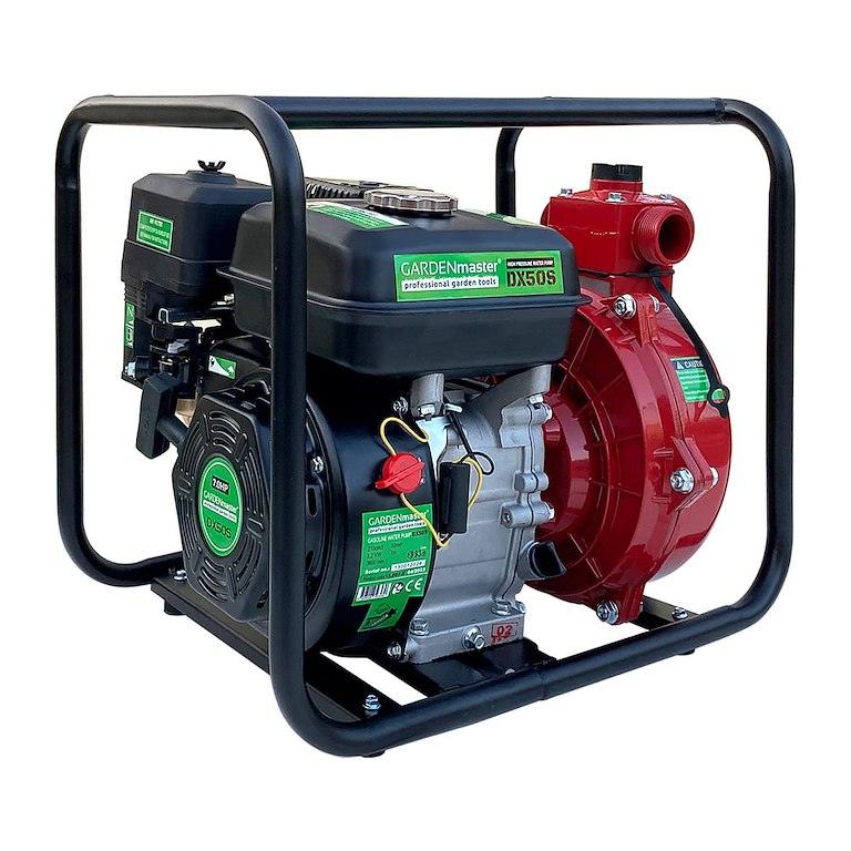 GardenMaster DX50S benzinska pumpa visokog pritiska, 7KS, 8 bar, 30 m3/H